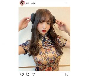 elsy 愛森ちえのチャイナドレス姿に夢中! | WWSチャンネル