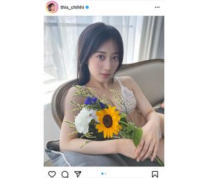 NMB48・川上千尋、オトナな表情にドキドキの水着オフショットに歓喜の声「最高に素敵」 | WWSチャンネル