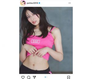 AKB48・行天優莉奈、びっくりな腹筋割れボディを大胆披露！「ビジュアルもスタイルも最強」 | WWSチャンネル