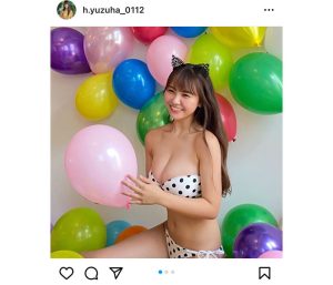 NMB48・本郷柚巴、猫耳ビキニ姿で圧巻美バスト披露！ | WWSチャンネル