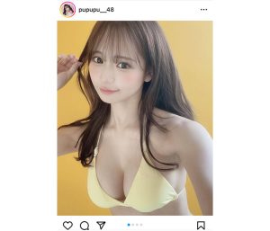 NMB48・和田海佑、くっきり美谷間で釘付けにするビキニオフショット公開！ | WWSチャンネル