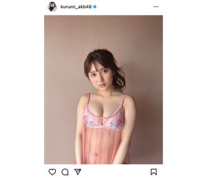 AKB48・鈴木くるみ、艶っぽ水着姿のオフショット公開！「週プレ」に早くもカムバック | WWSチャンネル