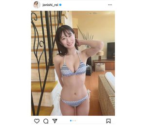 NMB48・上西怜、美くびれに見惚れるビキニ姿にファンうっとり – WWSチャンネル